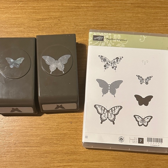 Stampin' Up! | Design | Stampin Up Papillon Potpourri Punch Stamp Set ...